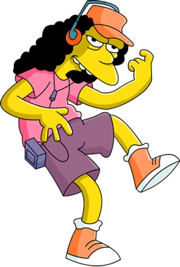 Otto Sylvester Mann Costume (The Simpsons) | Costume.bot