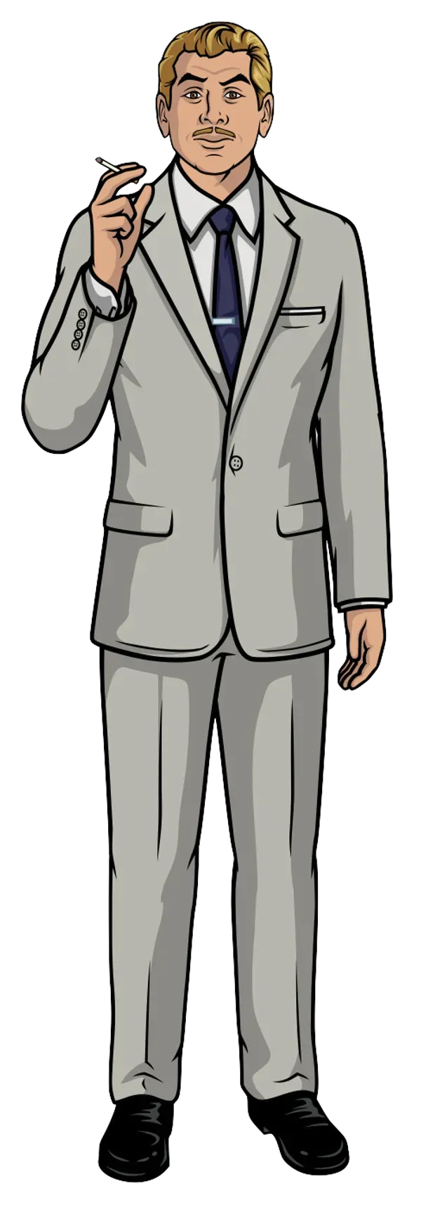 Raymond Q. 'Ray' Gillette Costume (Archer) | Costume.bot