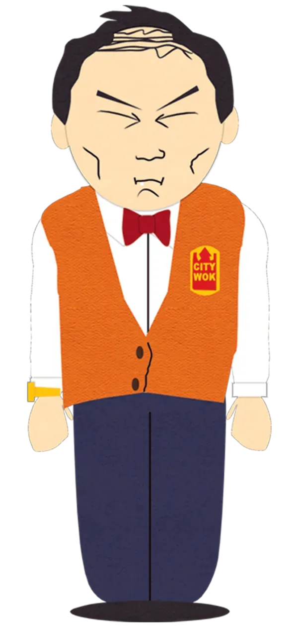 Tuong Lu Kim of City Wok Costume (South Park) | Costume.bot